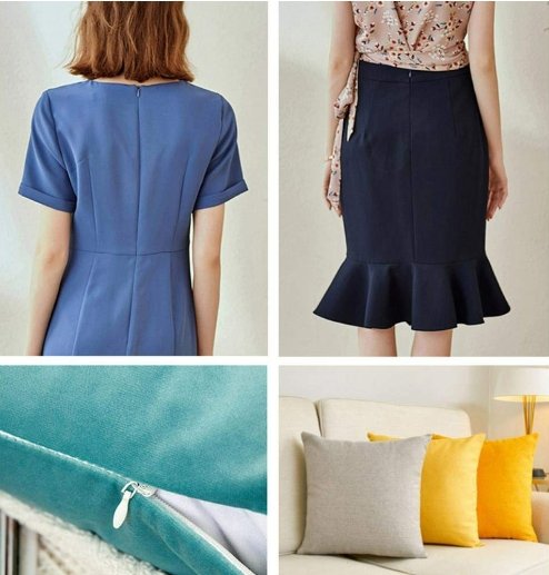 Invisible Zipper for Dresses and Skirts | YGZIP® Seamless & Durable