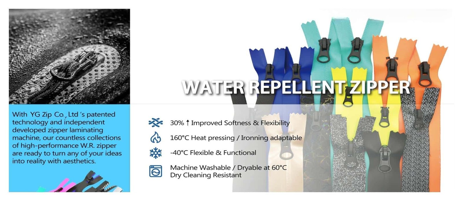 YGZIP | Leading Functional Zipper Manufacturer & Supplier